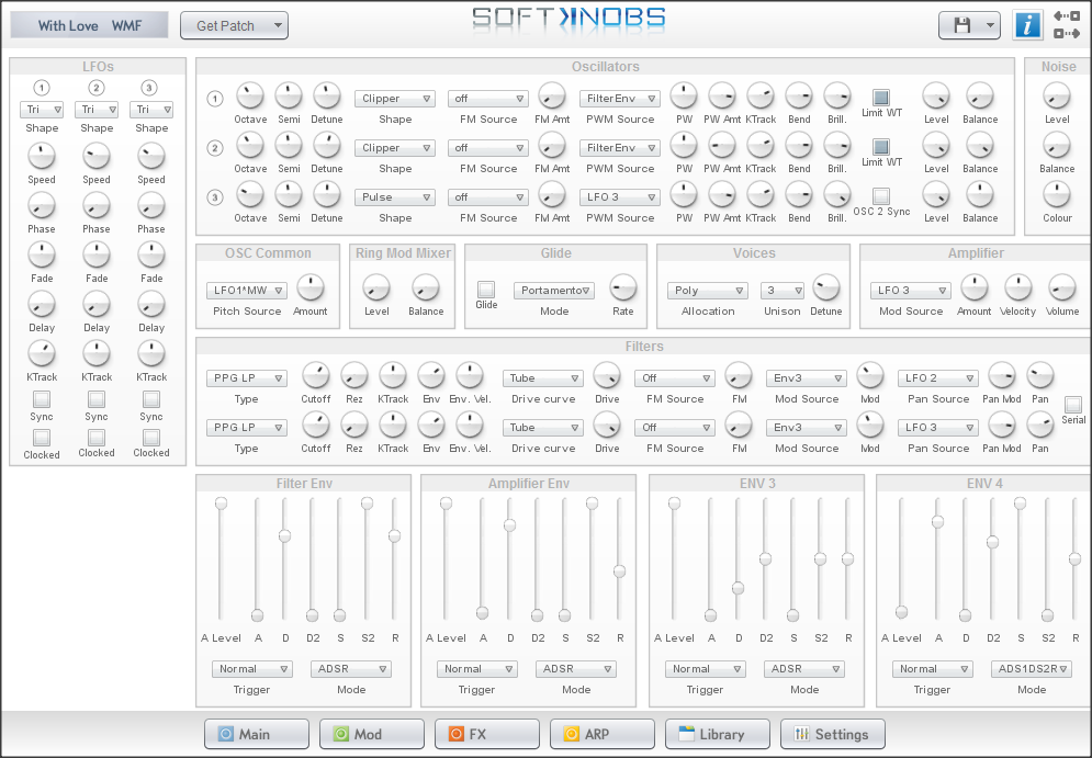 Settings | Softknobs